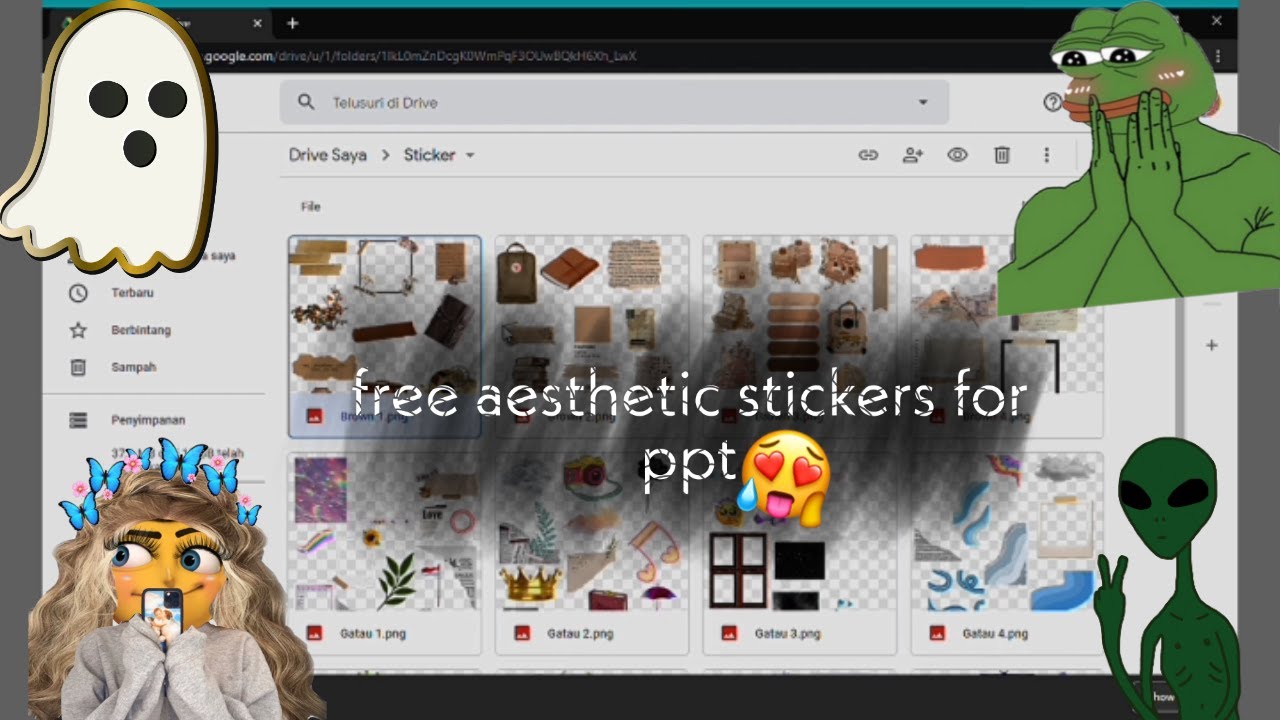 ️🌻FREE STICKERS FOR POWERPOINT || stiker powerpoint gratis🌻 ️ - YouTube