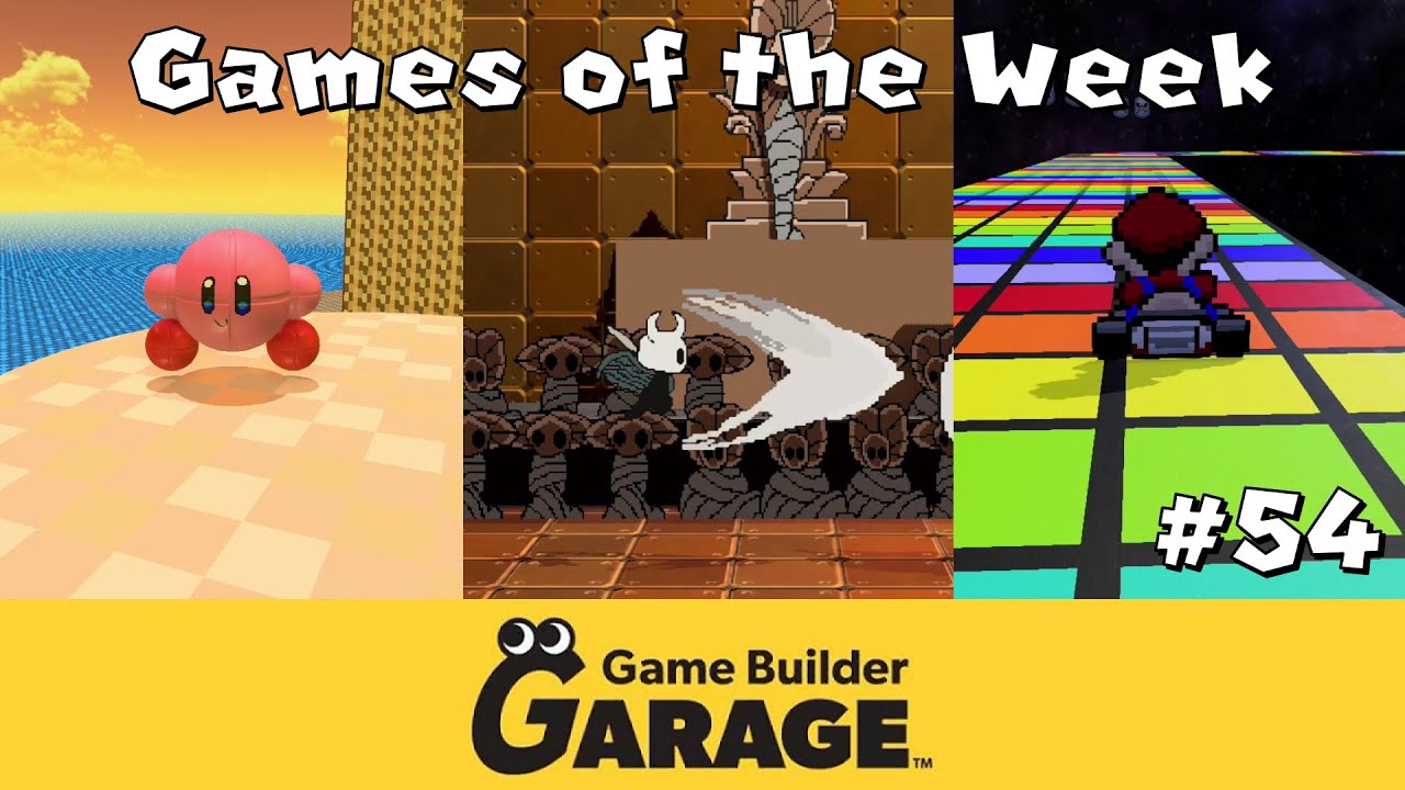 Game Builder Garage- Games of the Week #54 - YouTube
