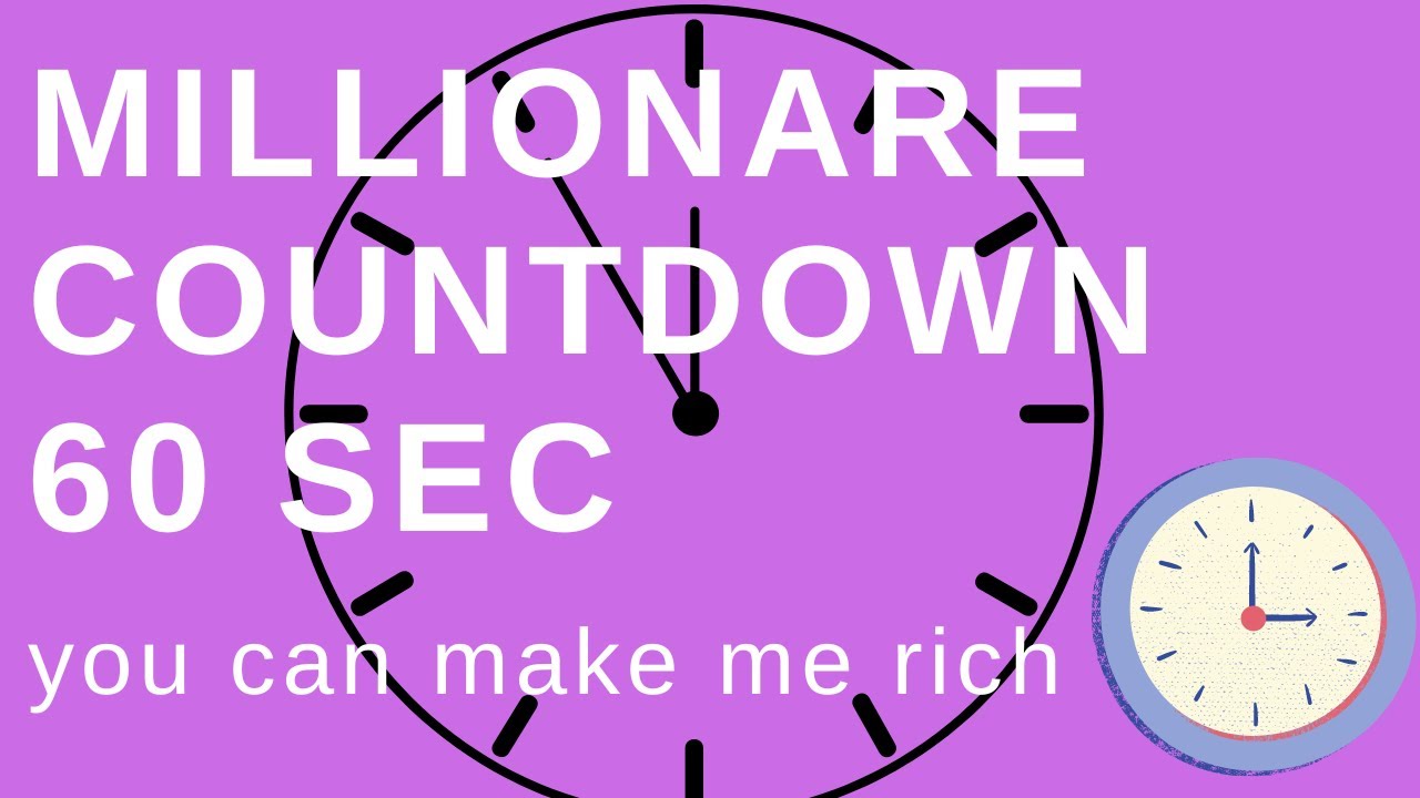 Millionaire Countdown 60 seconds - YouTube