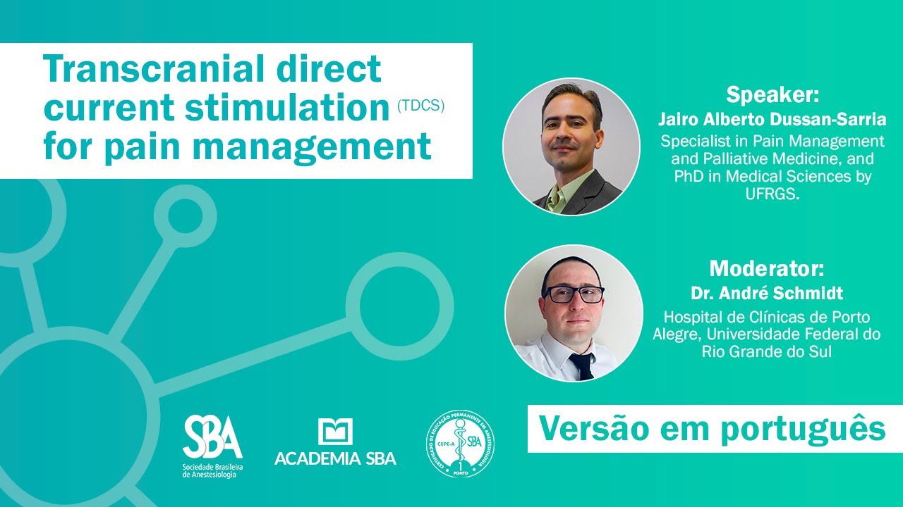 Transcranial direct current stimulation (TDCS) for pain management ...