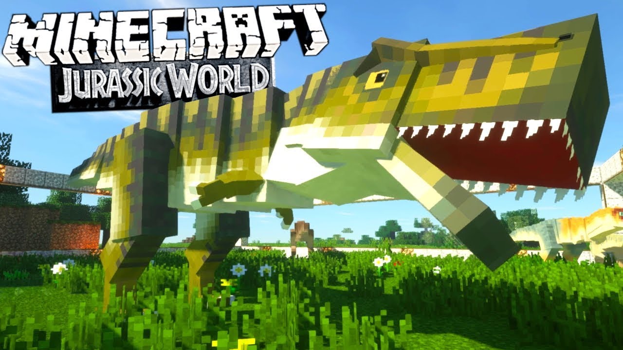 Minecraft Jurassic World #32 - Der TYRANNOSAURUS REX schlüpft & der ...