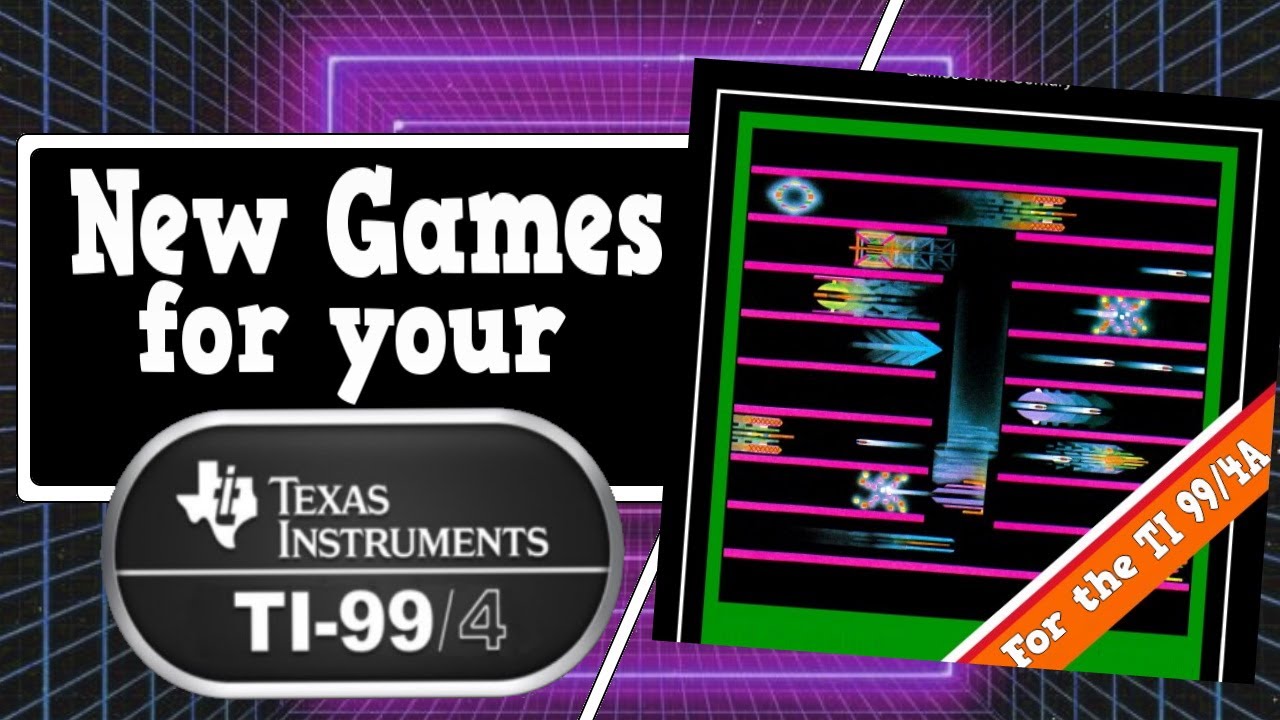 New Games for your TI 99/4A Part 7 - YouTube