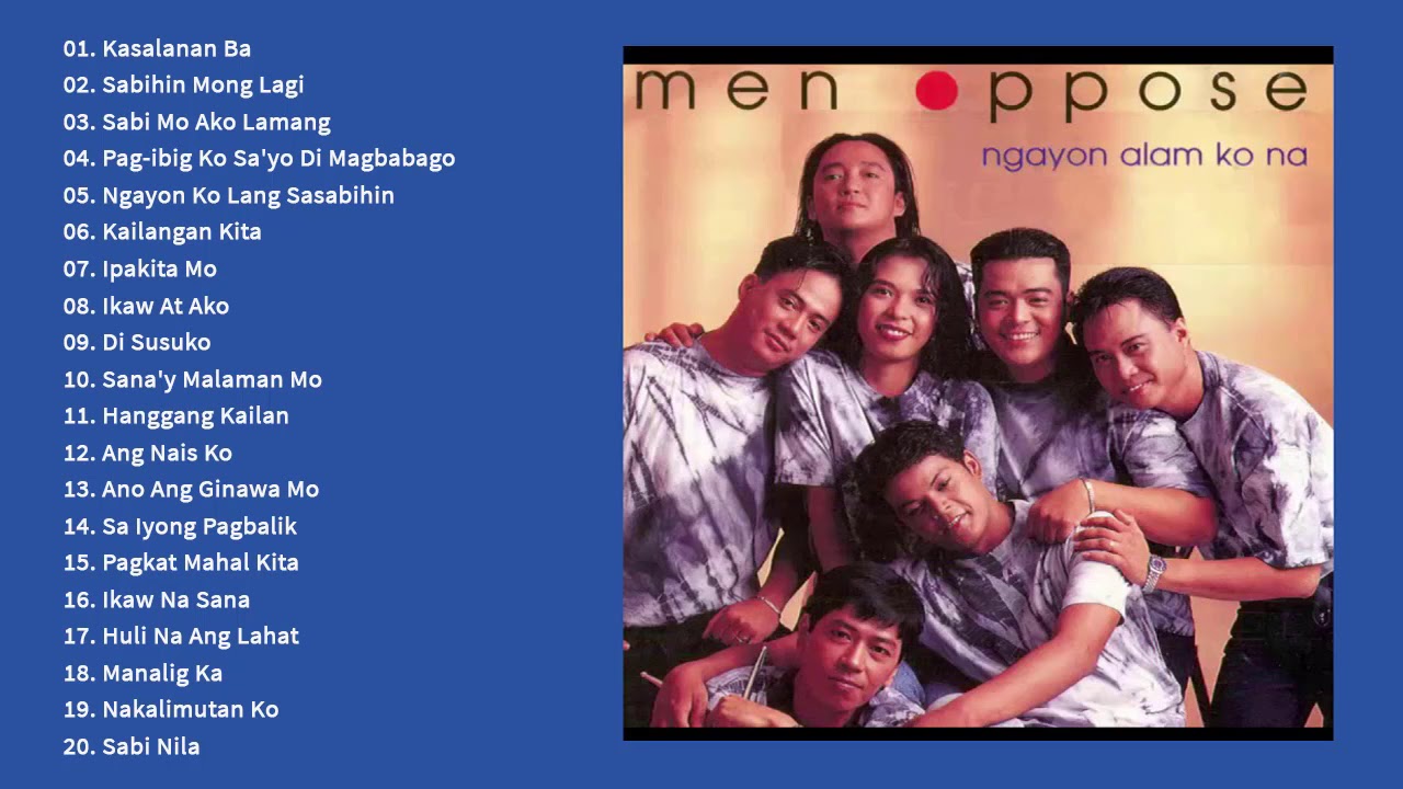 Men Oppose Nonstop Songs - Best OPM Tagalog Love Songs Playlist 2021 ...