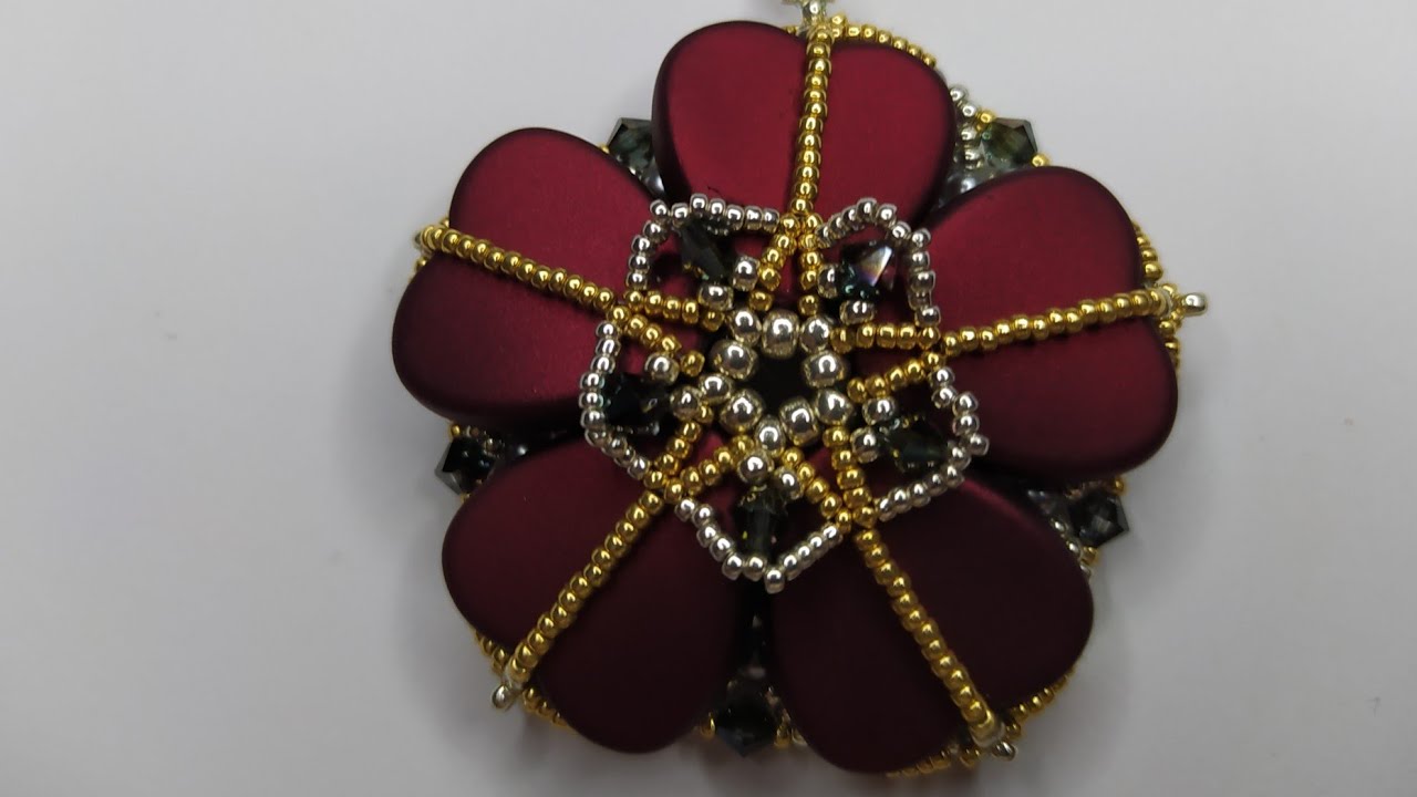 Tutorial ciondolo aurora collaborazione con #lbeads. - YouTube