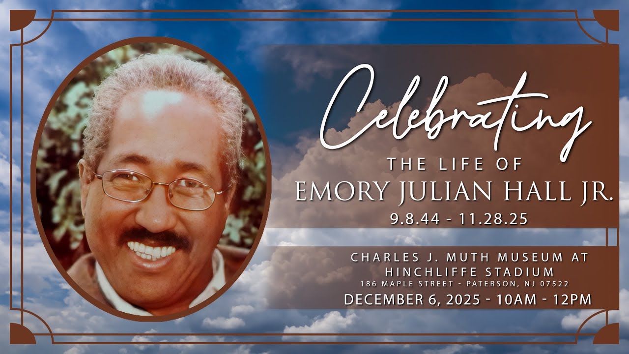 Memorial Service for Emory Julian Hall Jr. on Saturday, December 6 ...
