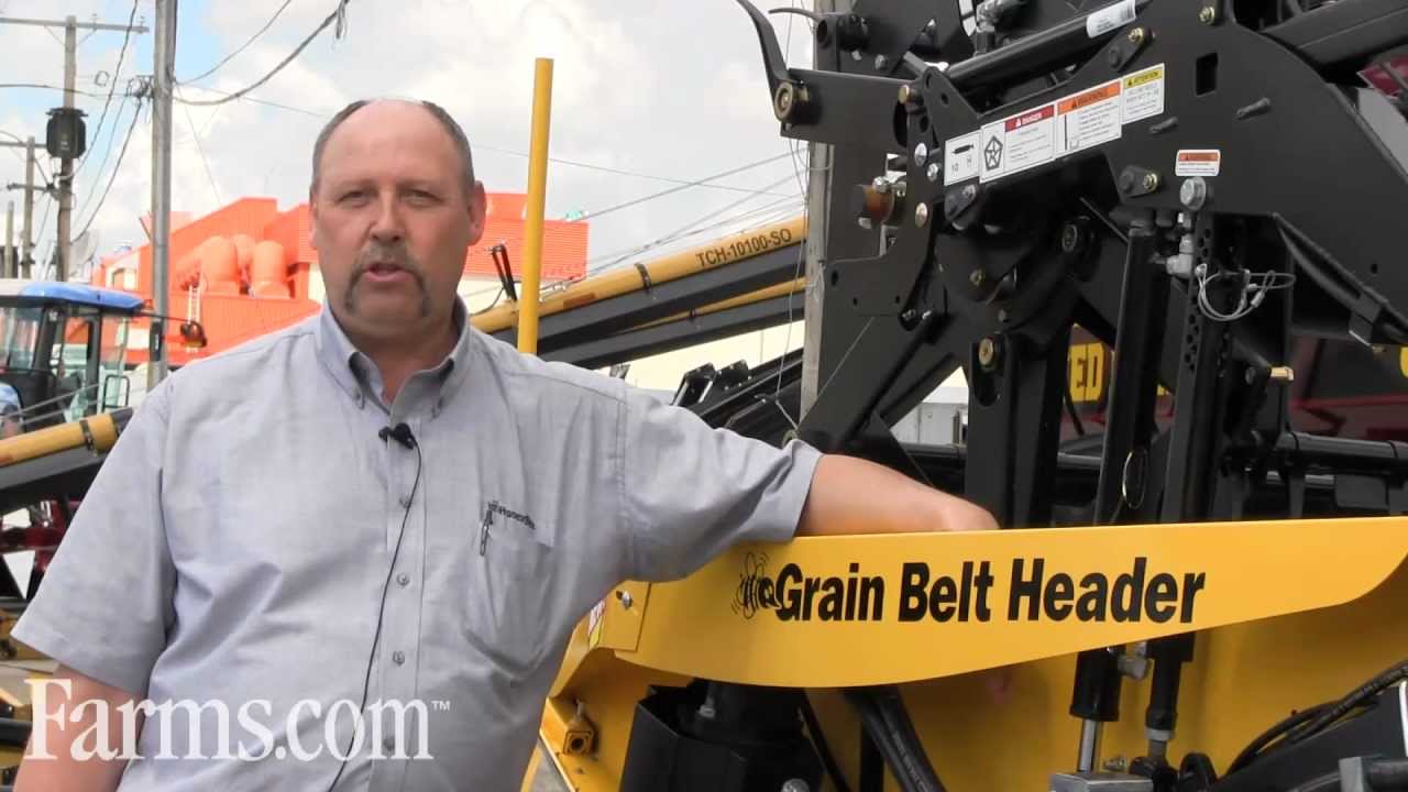 Honey Bee Grain Belt Header New Features and Improvements - YouTube