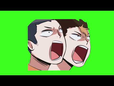 HAİKYUU #2 [GREEN SCREEN]