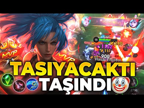 SİZİ TAŞICAM DEDİ, BEN ONU TAŞIDIM! 🤡 | Jin Hard Carry Jungle Karina | Mobiel Legends