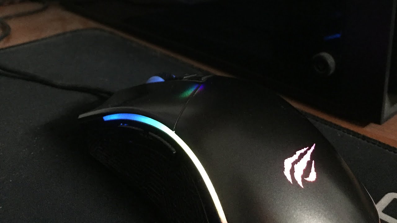 Unboxing my new gaming mouse havit ms1001s - YouTube
