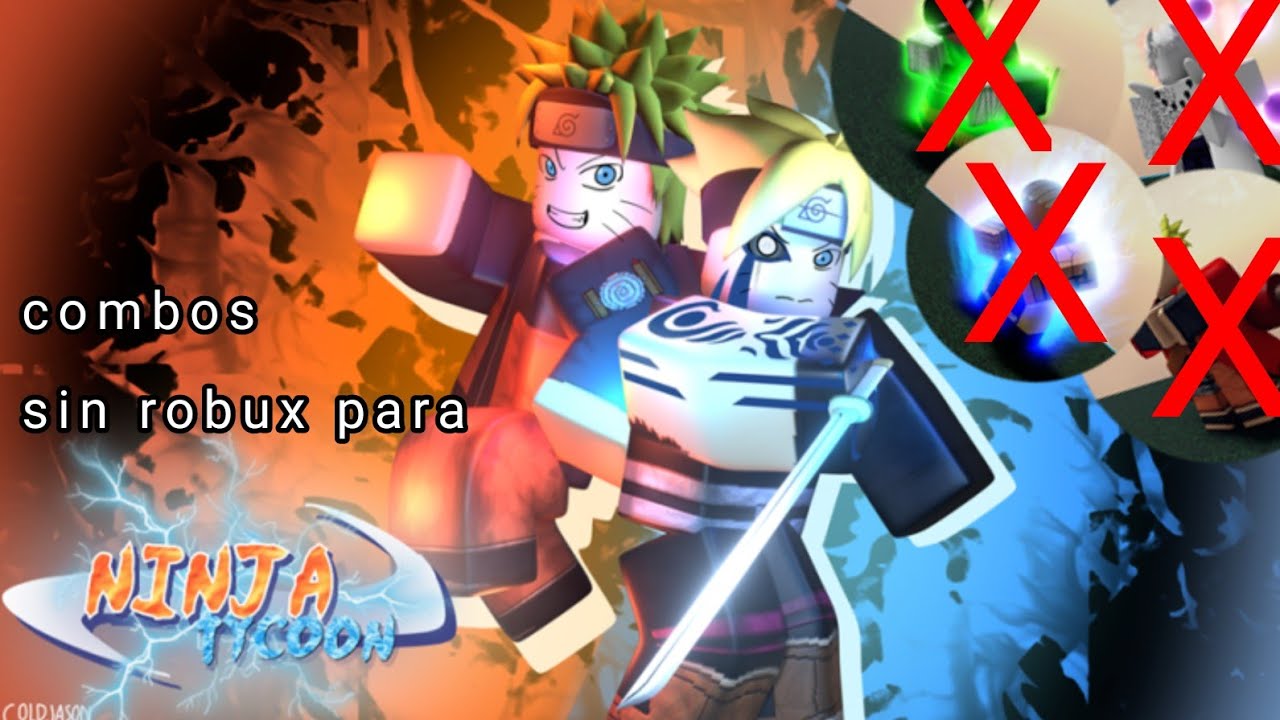 Combos para PvP (sin robux) NINJA TYCOON- roblox - YouTube