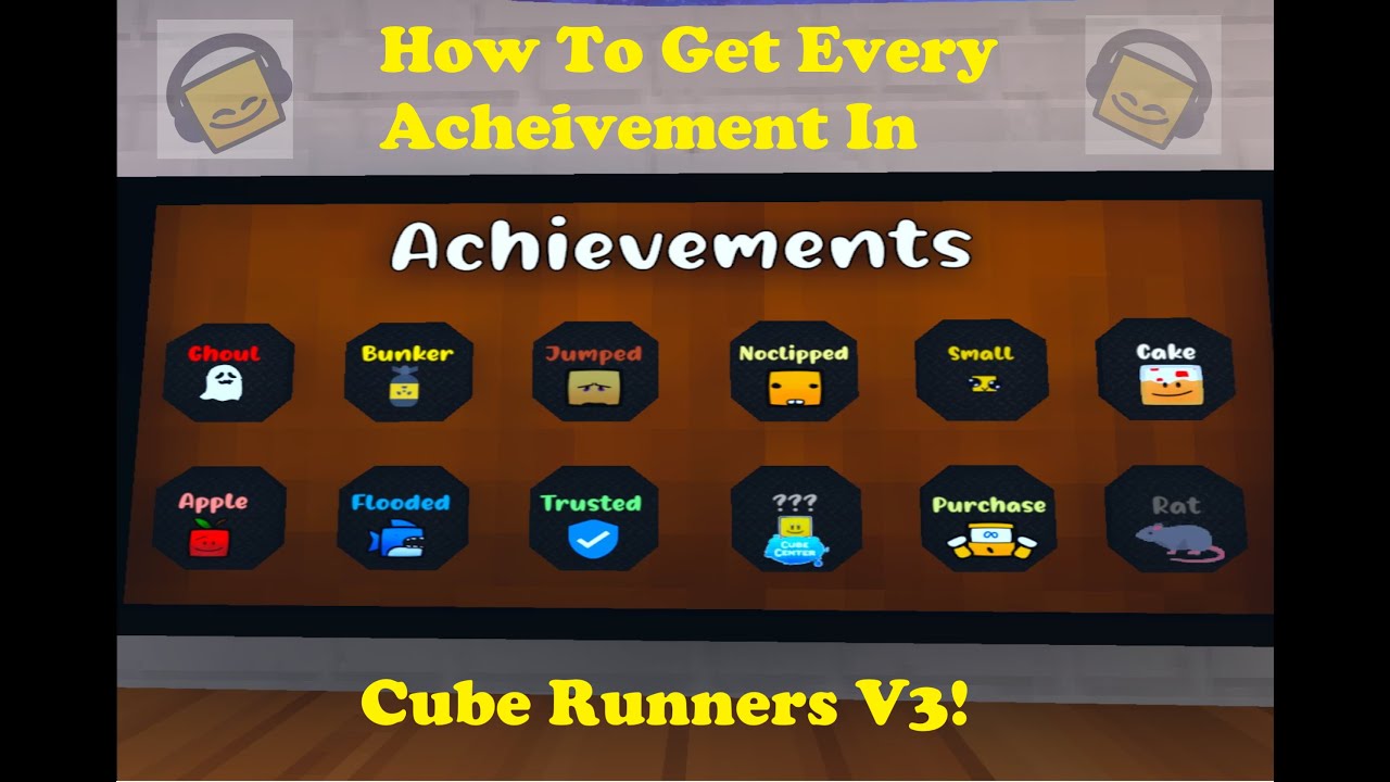How to get every badge in Cube Runners V3! - YouTube