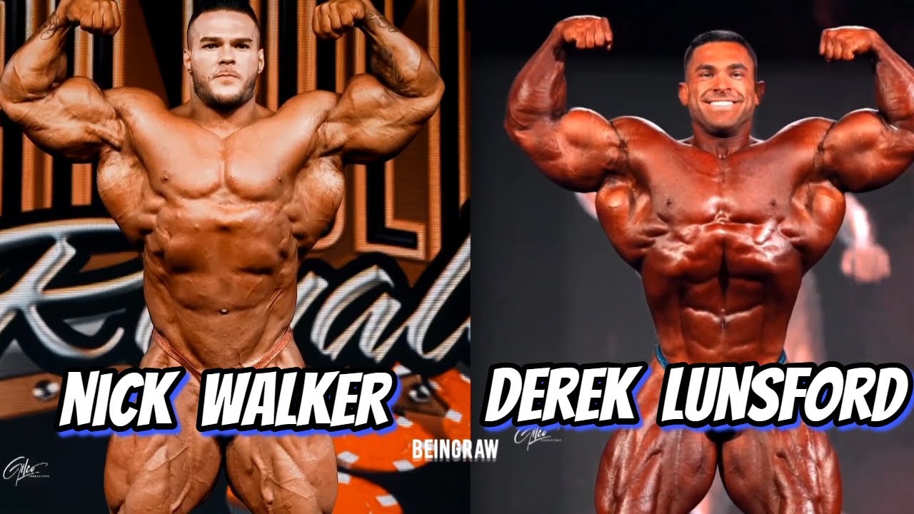 Nick Walker VS Derek Lunsford Physique Comparison - Can Nick Walker Beat Derek Lunsford Physique ...