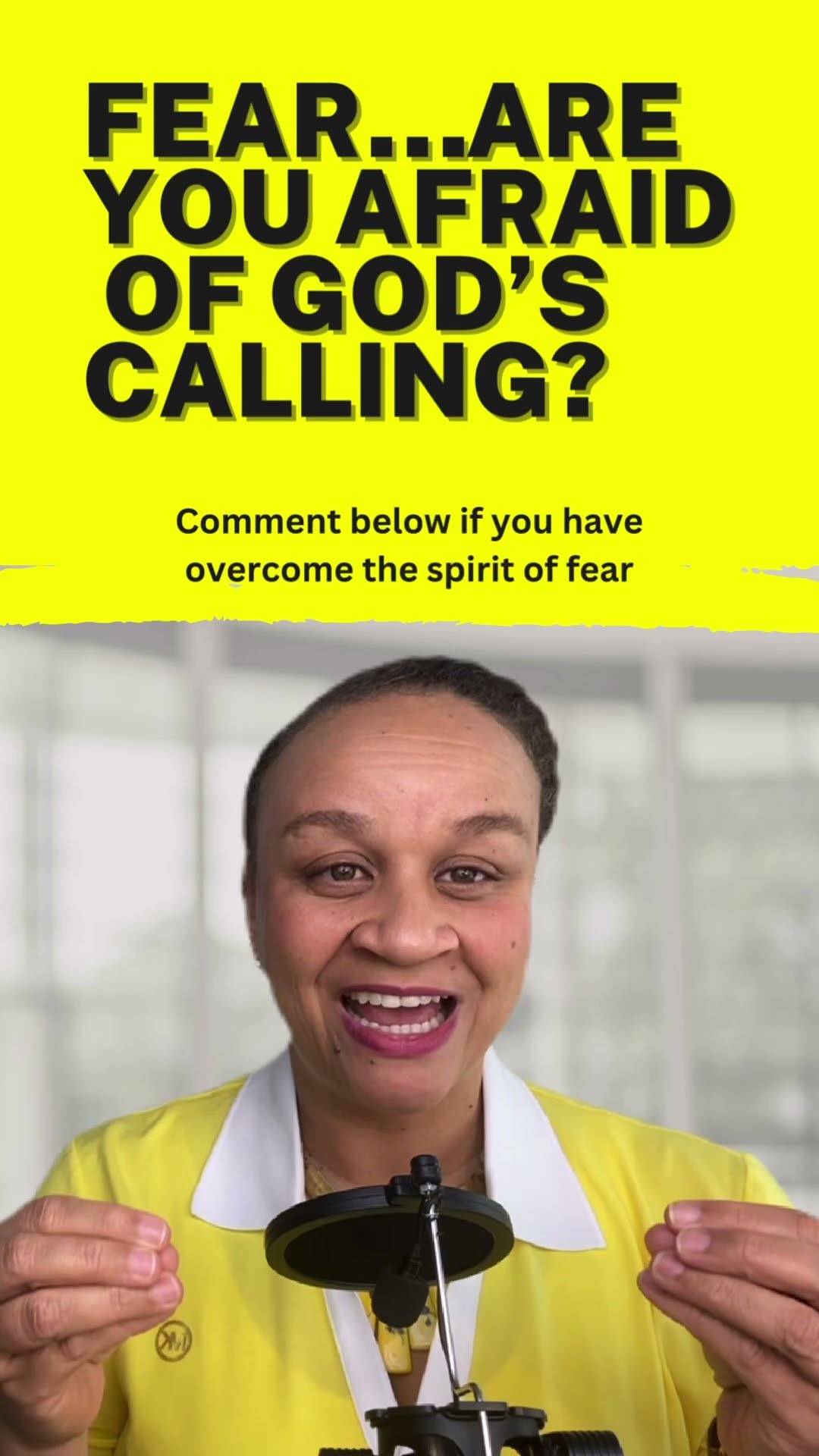 Overcoming Fear…God’s calling is not to harm you! - YouTube