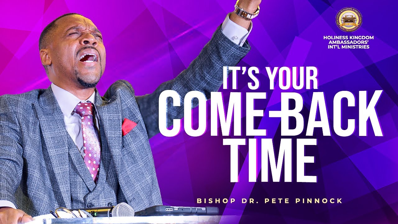 YOUR COME-BACK TIME || PENTECOST & PASSOVER || THE HOLYSPIRIT || BISHOP ...