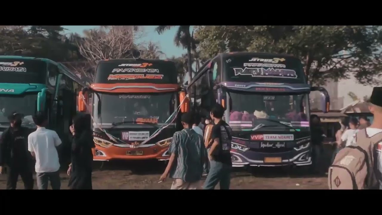 Cinematic Bus Pariwisata//Trip Anyer - YouTube