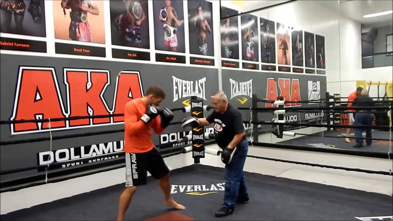 Ron Keslar Hard at Work @AKA HQ / Pop's Training Camp - YouTube