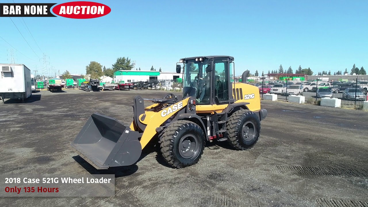 2018 Case 521G Wheel Loader - YouTube