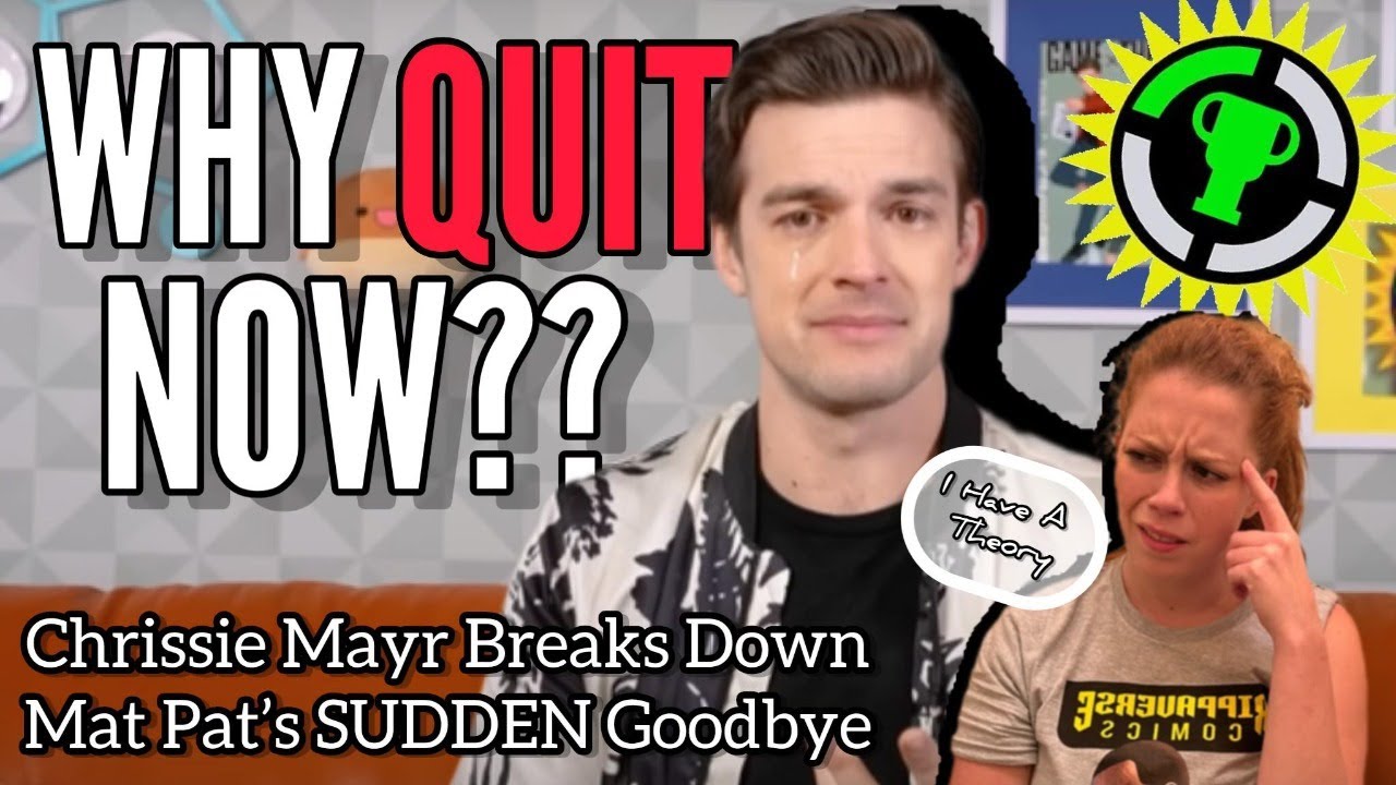 Chrissie Mayr BREAKS DOWN MatPat's MYSTERIOUS Goodbye to YouTube ...