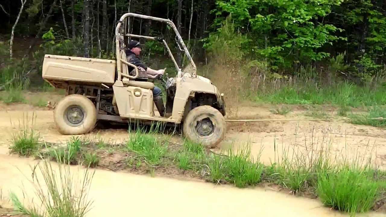 RZR 900, RZR S, RZR, Ranger and Brute Force mudding in Travis! - YouTube