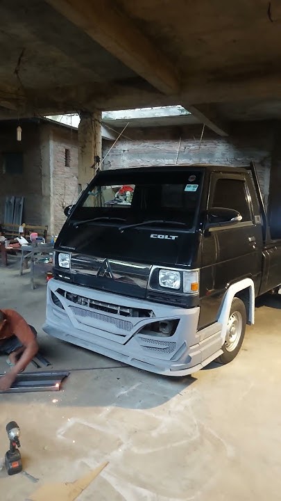 Modifikasi bemper l300 euro 4 - YouTube