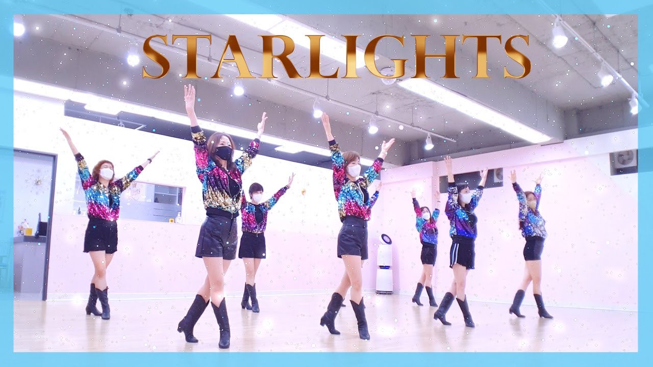 Starlights - Line Dance(Intermediate) | 스타라이트 라인댄스 | 퀸즈라인댄스𝐐𝐮𝐞𝐞𝐧𝐬 ...