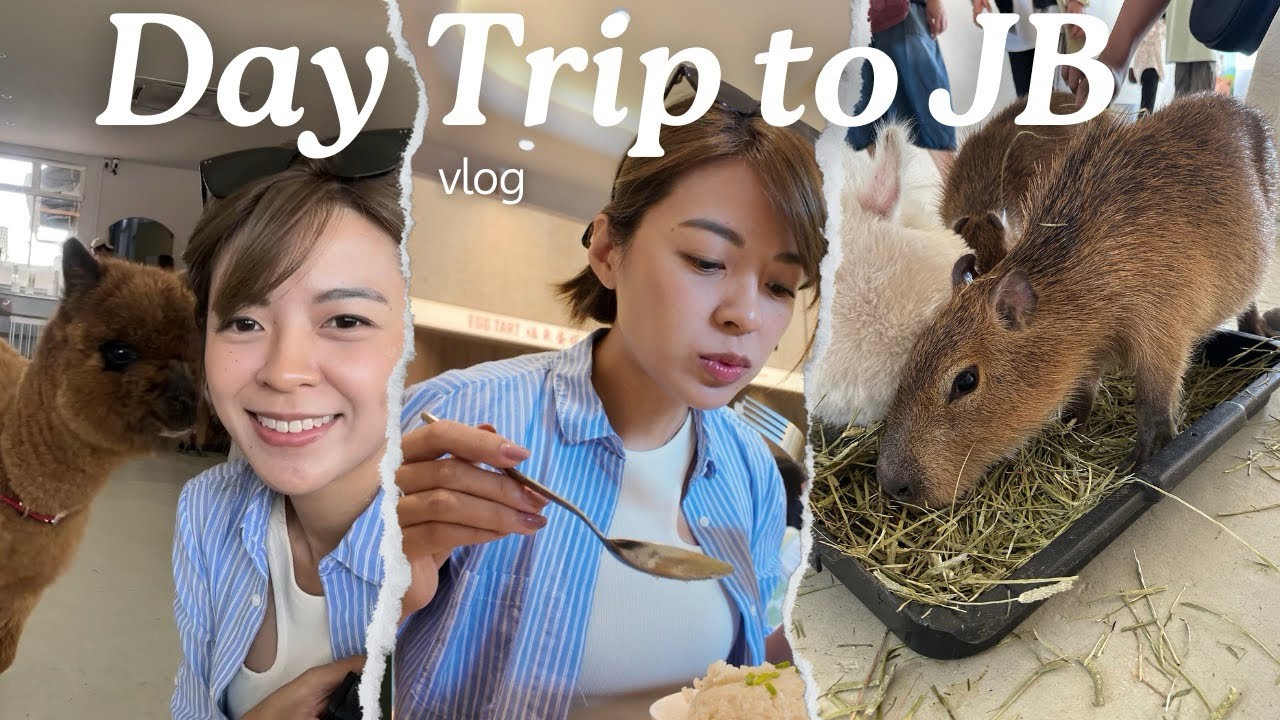 A day with me to JB - Eco Galleria / Eco Botanic / Capybara / Hai Kah Lang (johor vlog) - YouTube