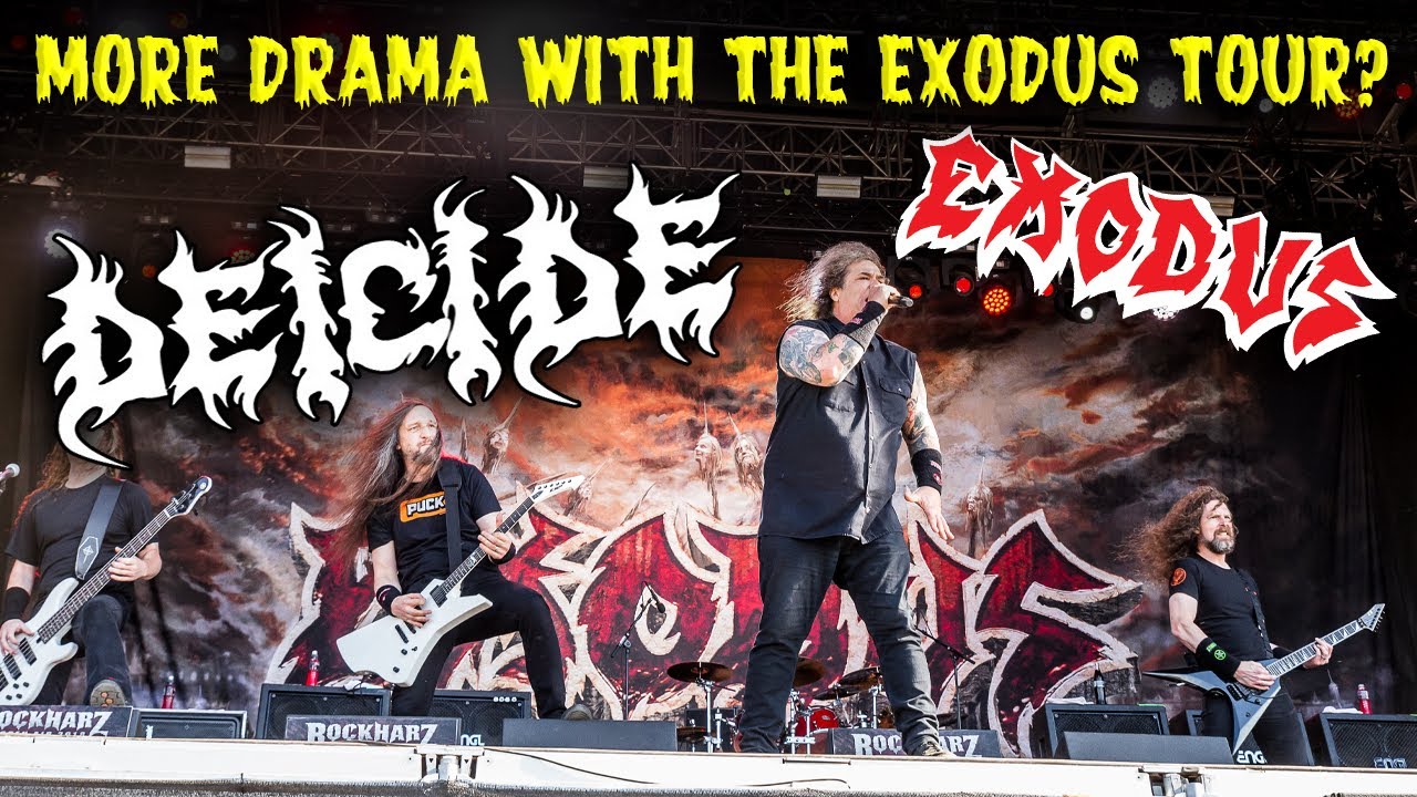 Bands are coming & going from the Exodus tour lineup! #deicide # ...