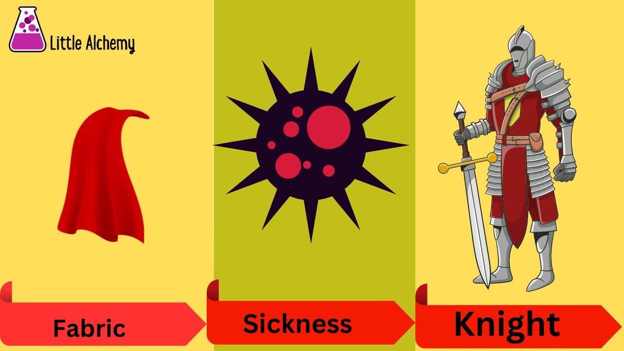 Little Alchemy-Fabric, Sickness and Knight Cheats - YouTube