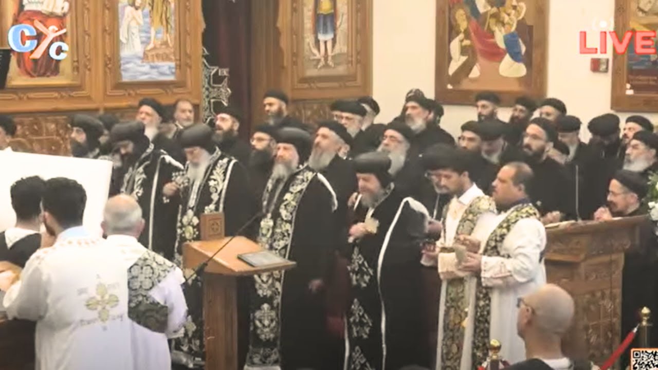 HE Metropolitan Youssef: Fr. Kyrillos Makar ~ Divine Liturgy & Funeral ...