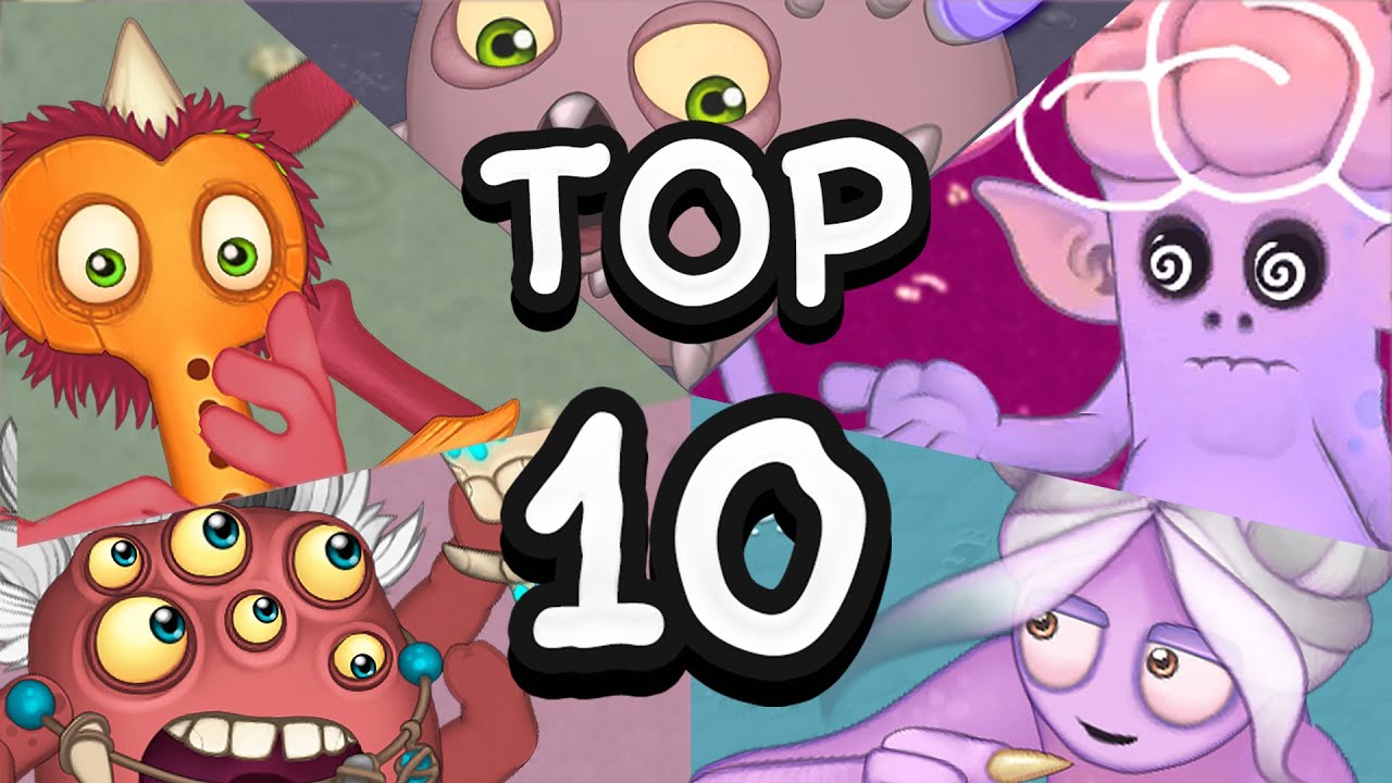 Top 10 Magical Monsters (My Singing Monsters) - YouTube