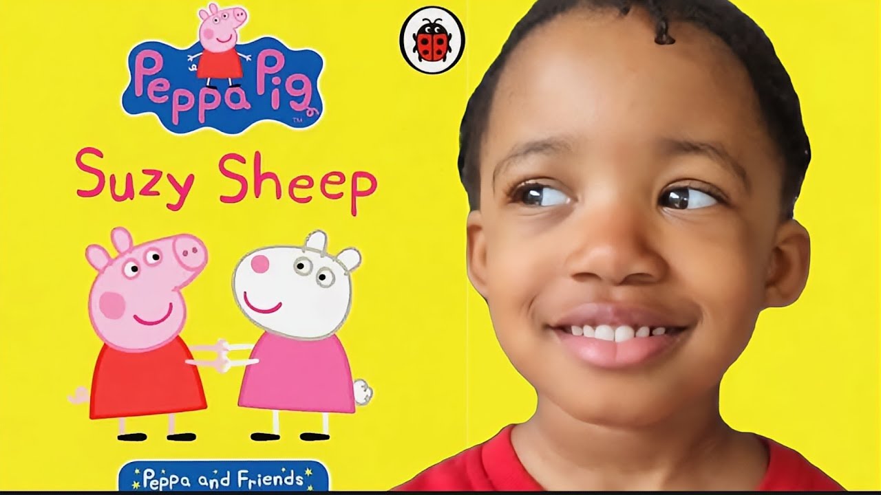 Peppa Pig Suzy Sheep | Read Aloud Book For Kids - YouTube