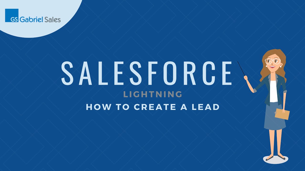 Salesforce Lightning: How to create a Lead - YouTube