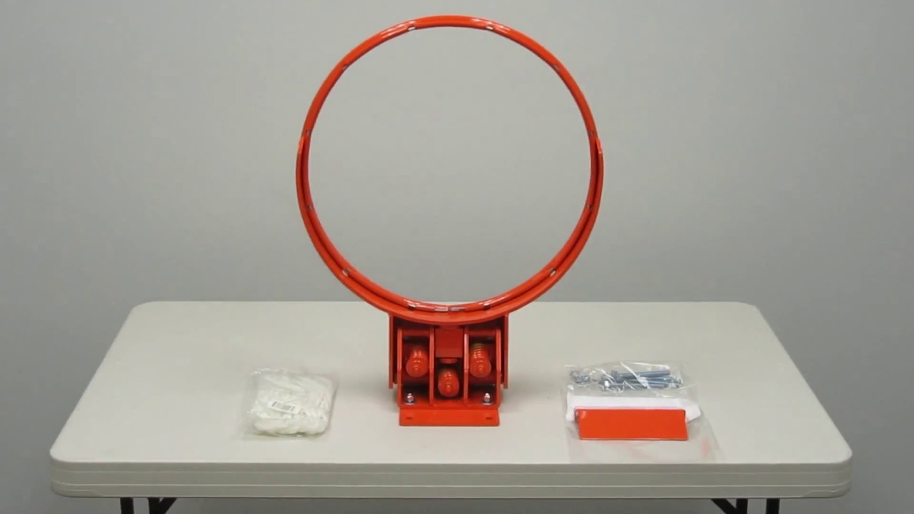 First Team FT196T Breakaway Basketball Rim - YouTube