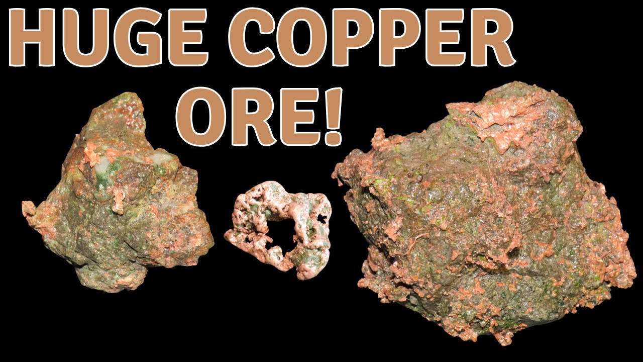 Huge Copper Ore at the Caledonia Copper Mine in the UP of Michigan # ...