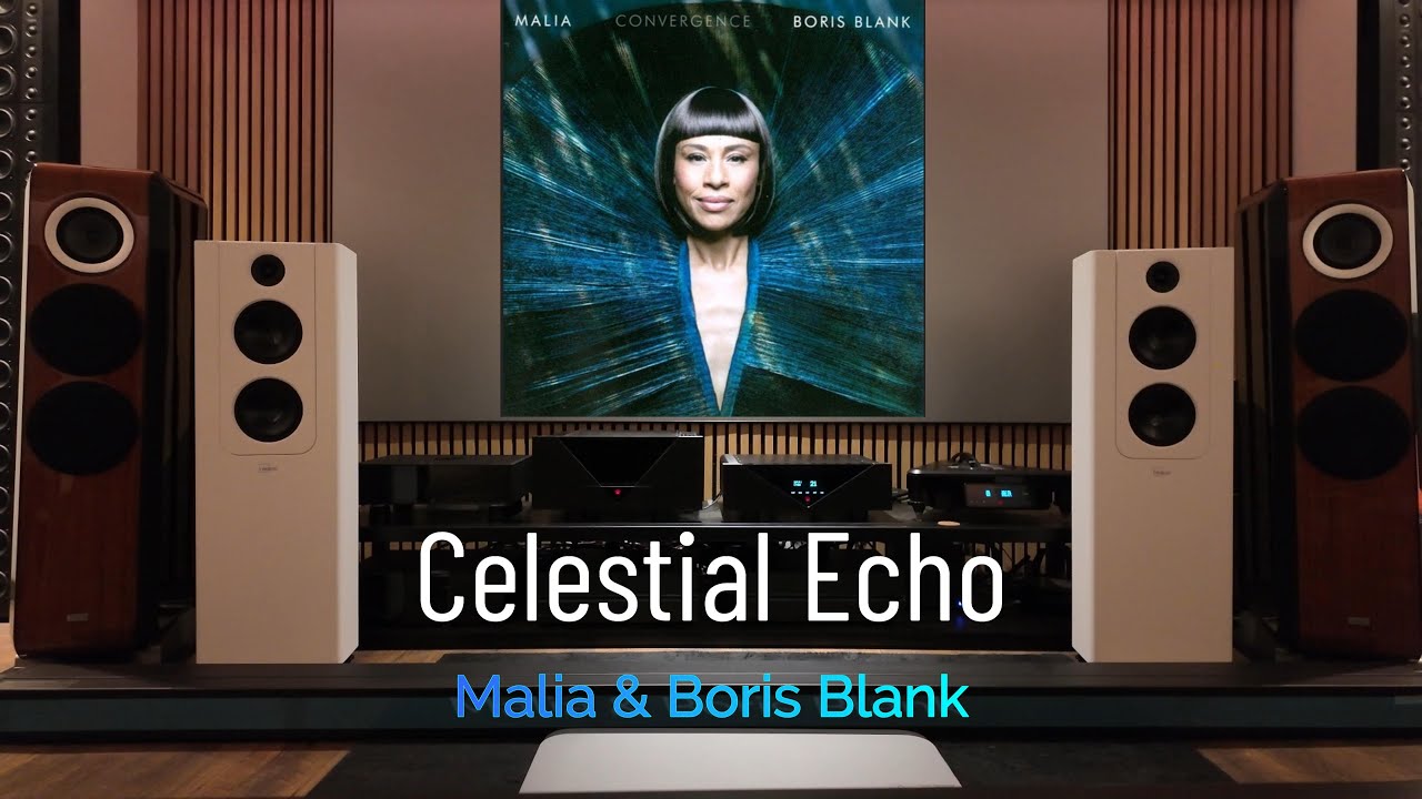 Malia & Boris Blank - Celestial Echo - Lyngdorf FR2 + Gryphon Set - YouTube