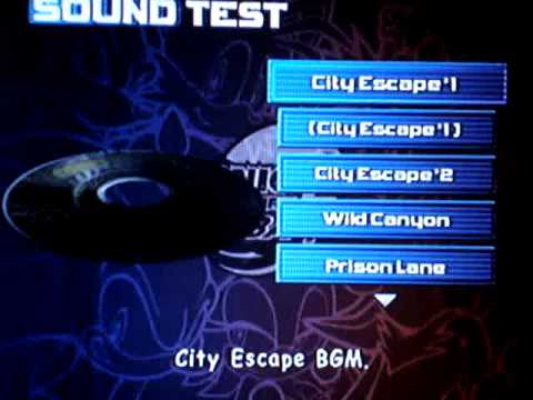 Sonic Adventure 2 battle (sound test) City escape ' 1 - YouTube