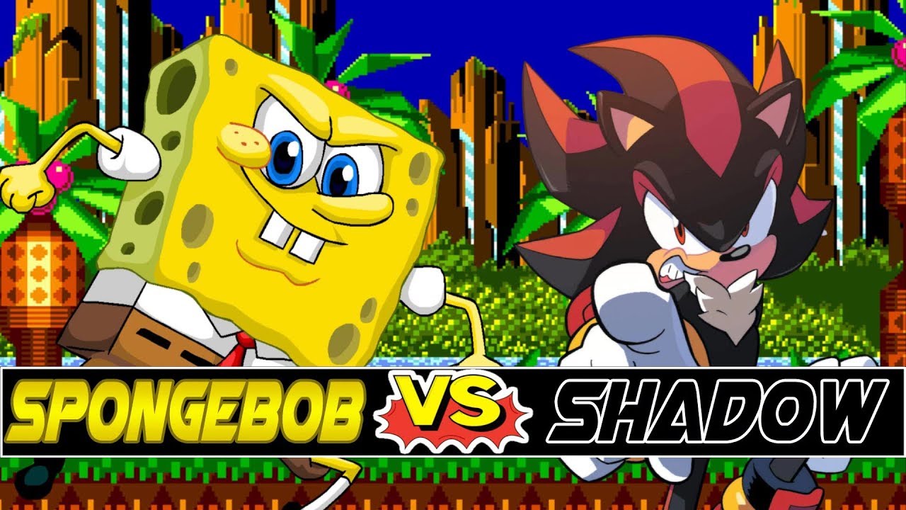 M.U.G.E.N. Battles | SpongeBob vs Shadow | SpongeBob SquarePants vs ...