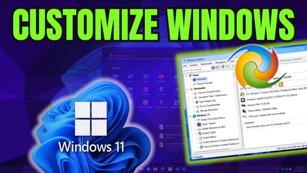 How to Customize Windows 11 23H2 Taskbar | Tweak ANY Windows Settings ...