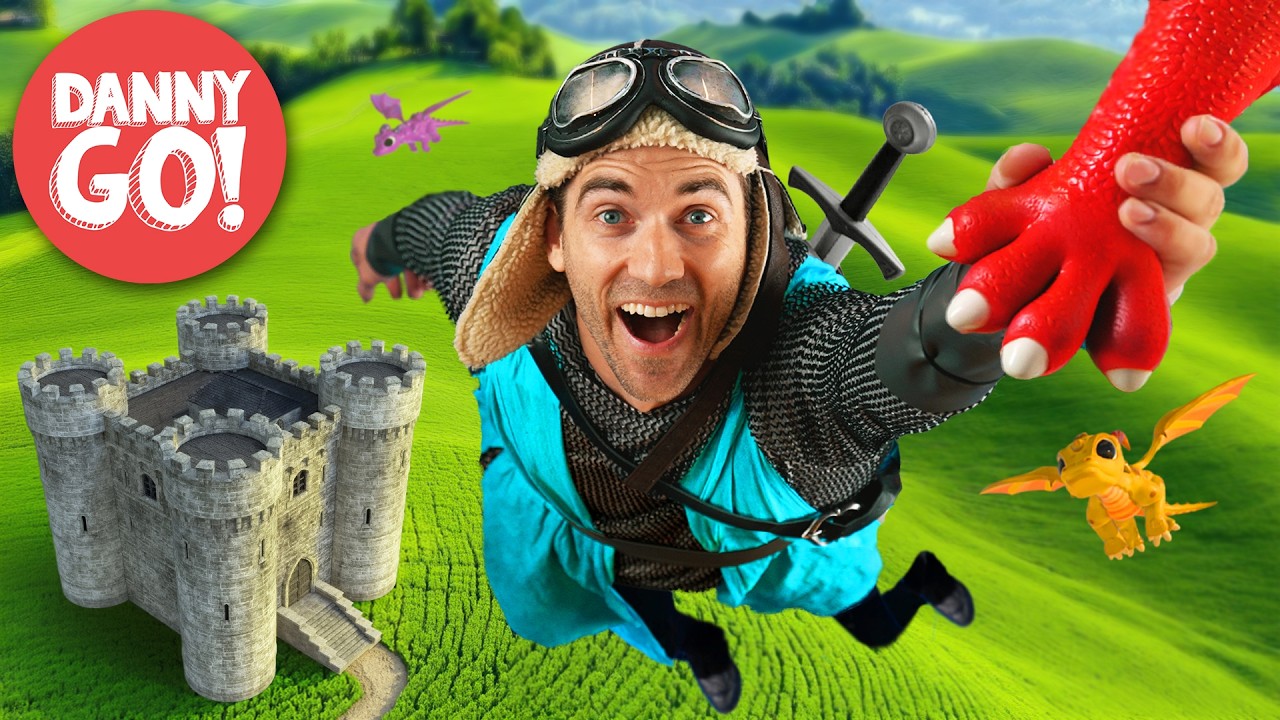 “The BRAVEST Knight!” ⚔️🔥 Medieval Dragon Adventure | Danny Go! Dance ...