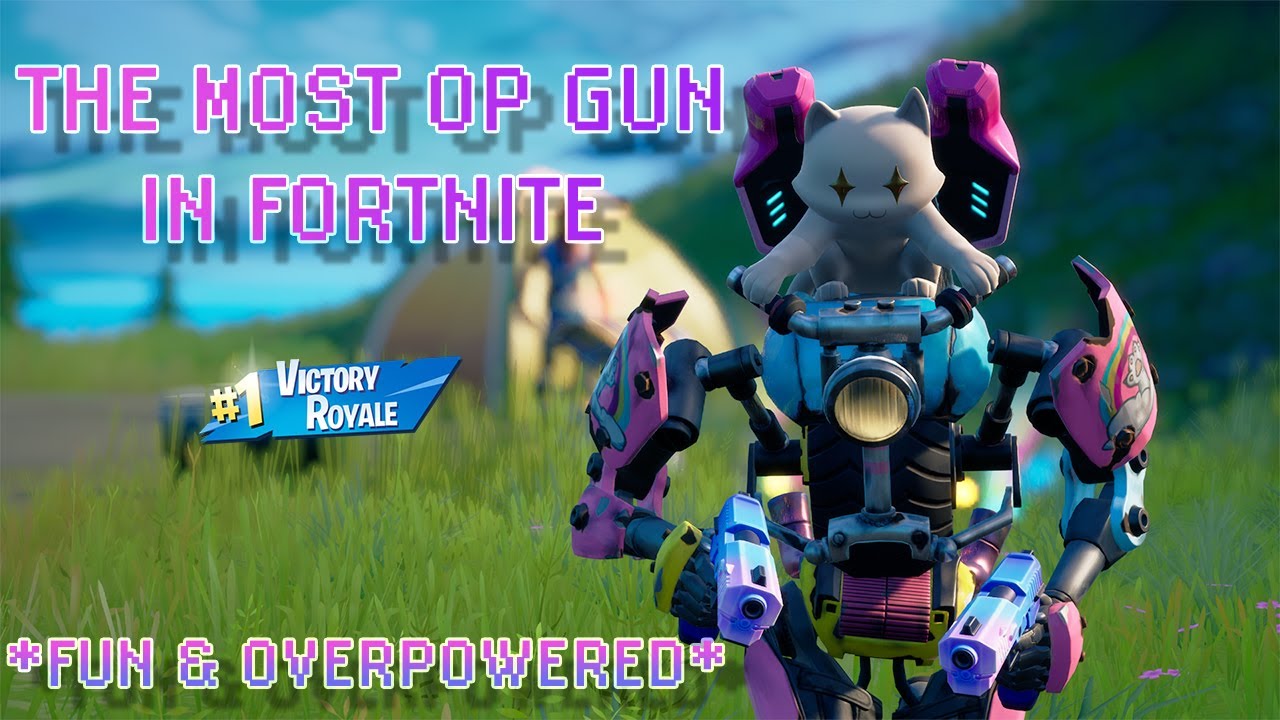 The Most *Overpowered* Gun In Fortnite - Hop Rock Dualies - YouTube
