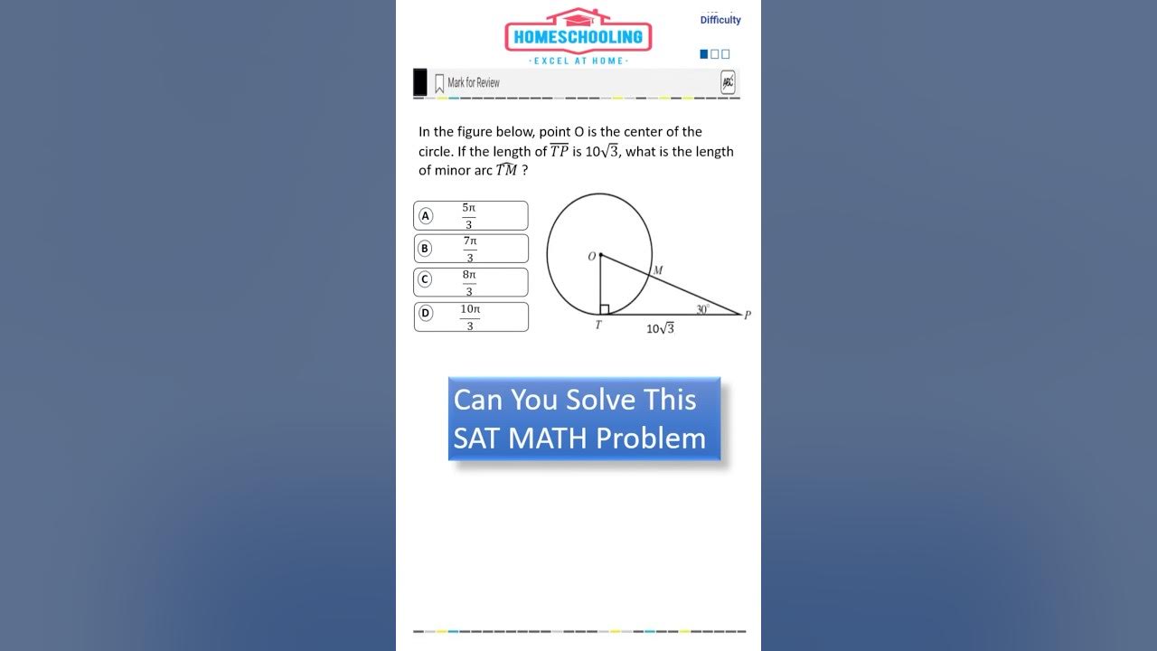 Can you solve this SAT MATH problem | Homeschooling SAT prep #satmath # ...