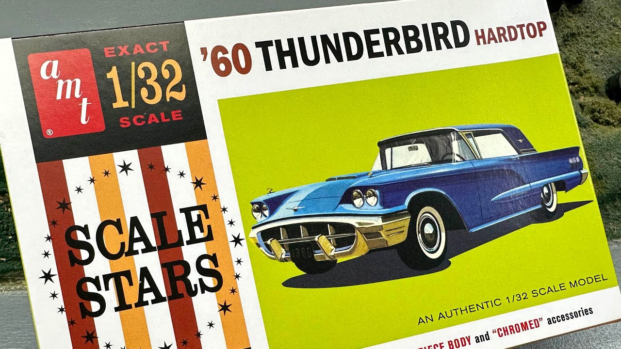 AMT 1/32 Scale Stars 60 Thunderbird Kit - YouTube