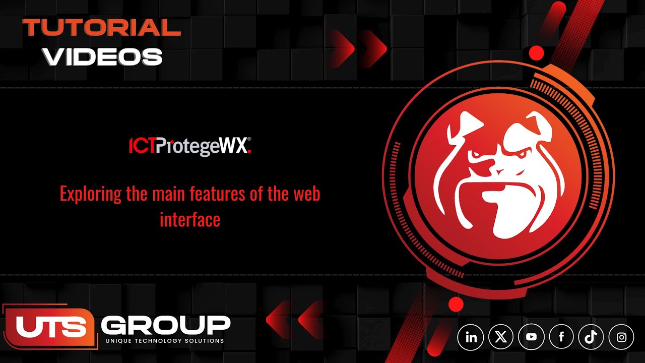 Getting Started with ICT Protege WX - Exploring the main features of the web interface - YouTube