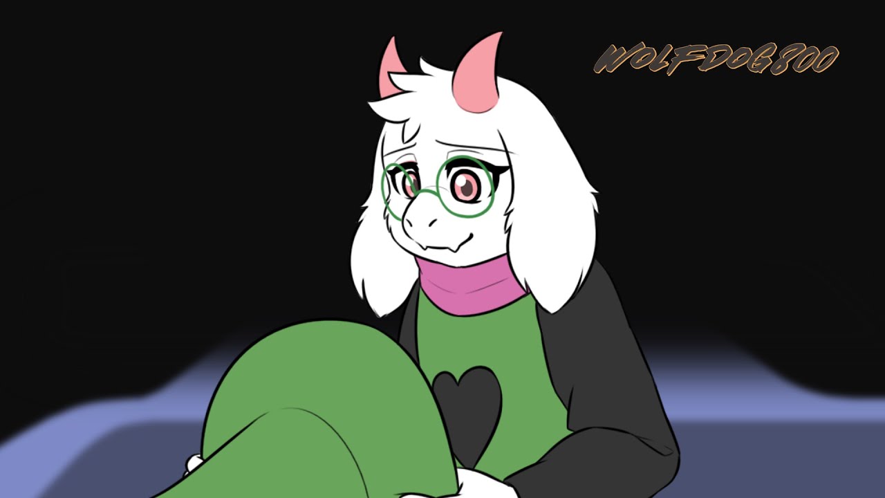 Ralsei Reveals His True Face - Deltarune Animated - YouTube