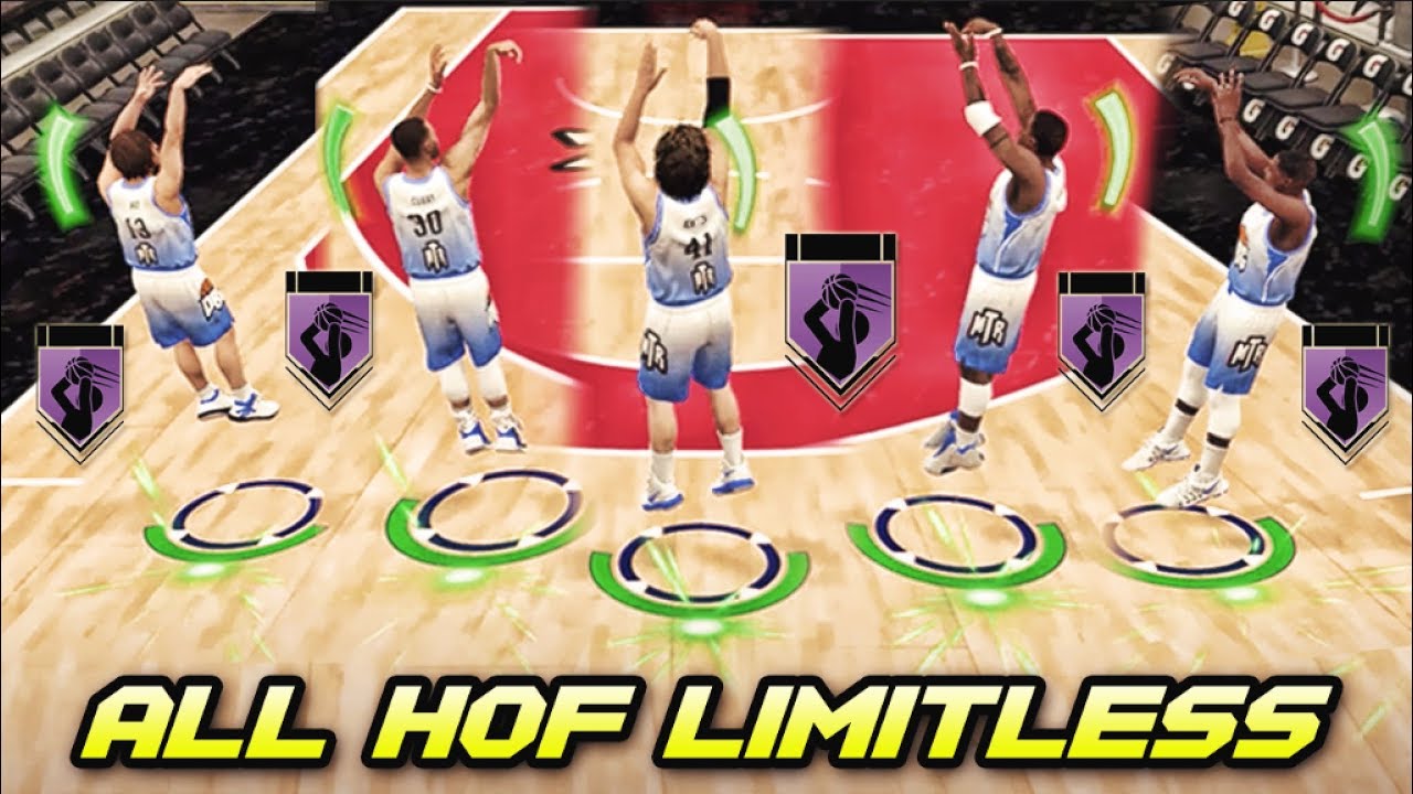 EVERY PLAYER IN THIS SQUAD HAS THE HALL OF FAME LIMITLESS RANGE BADGE ...