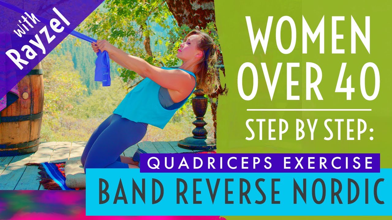 Band EASIER Reverse Nordic Regression - Quadricep Exercise | Proper ...