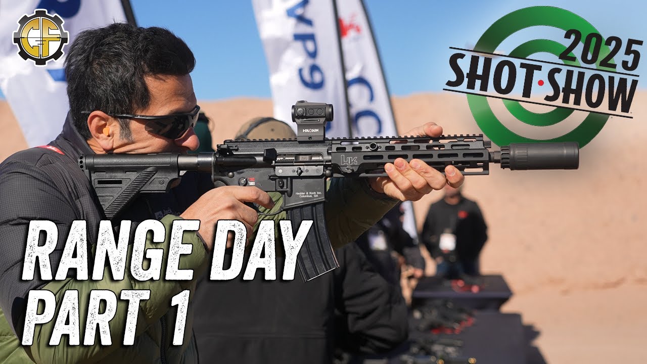 SHOT Show 2025 | Range Day Part 1 - YouTube