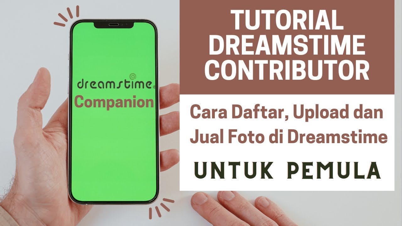 Cara Daftar, Upload dan Jual Foto di Dreamstime Contributor dengan HP ...