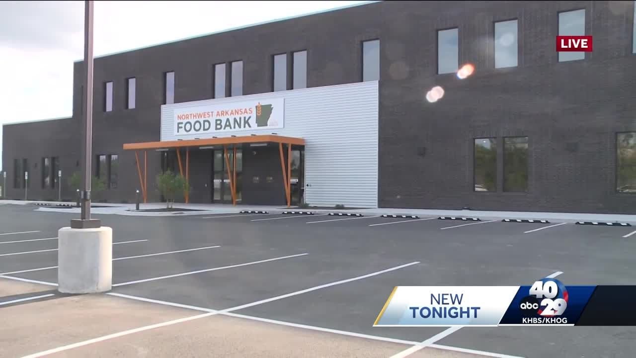 New NWA Food Bank facility opens in Lowell - YouTube