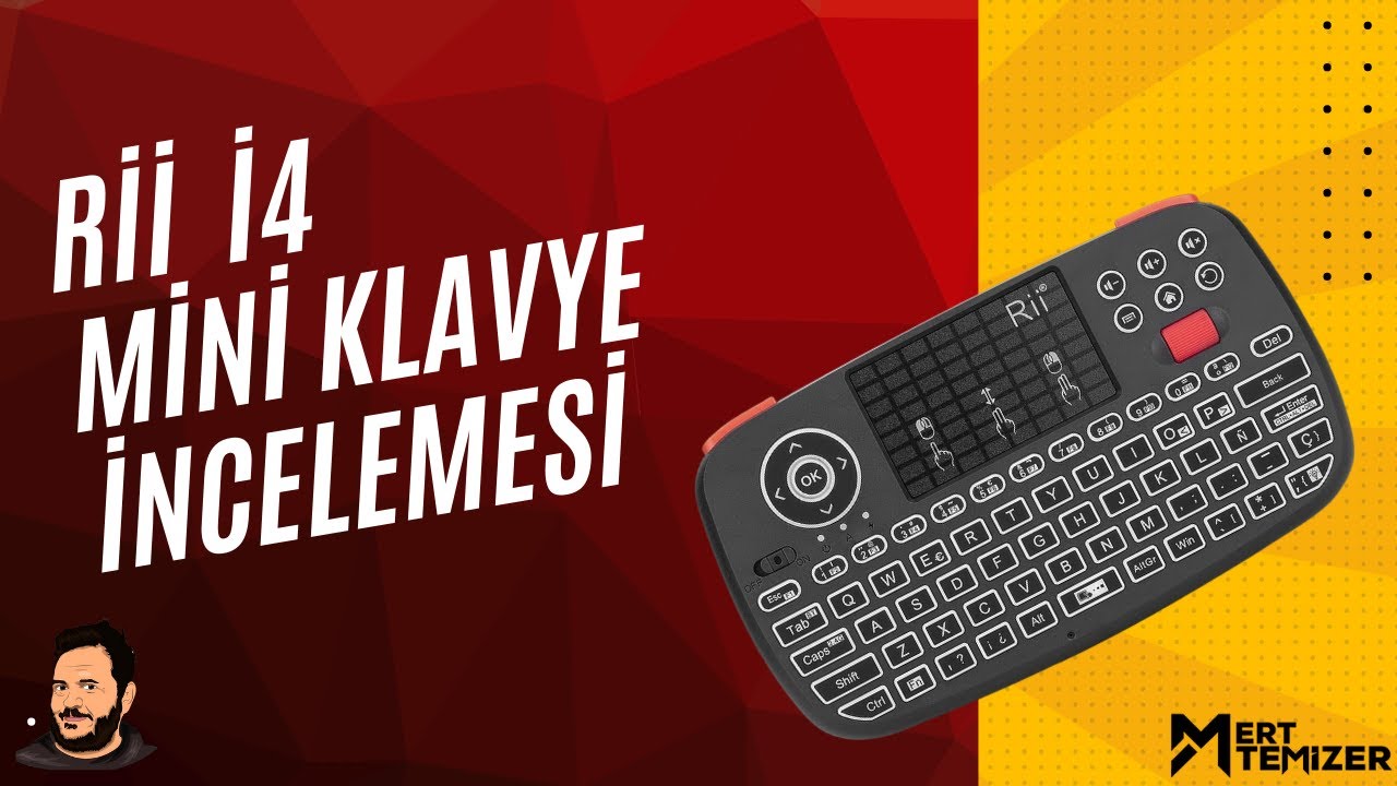 En Güzel Mini Klavye - Rii i4 Mini İncelemesi - YouTube